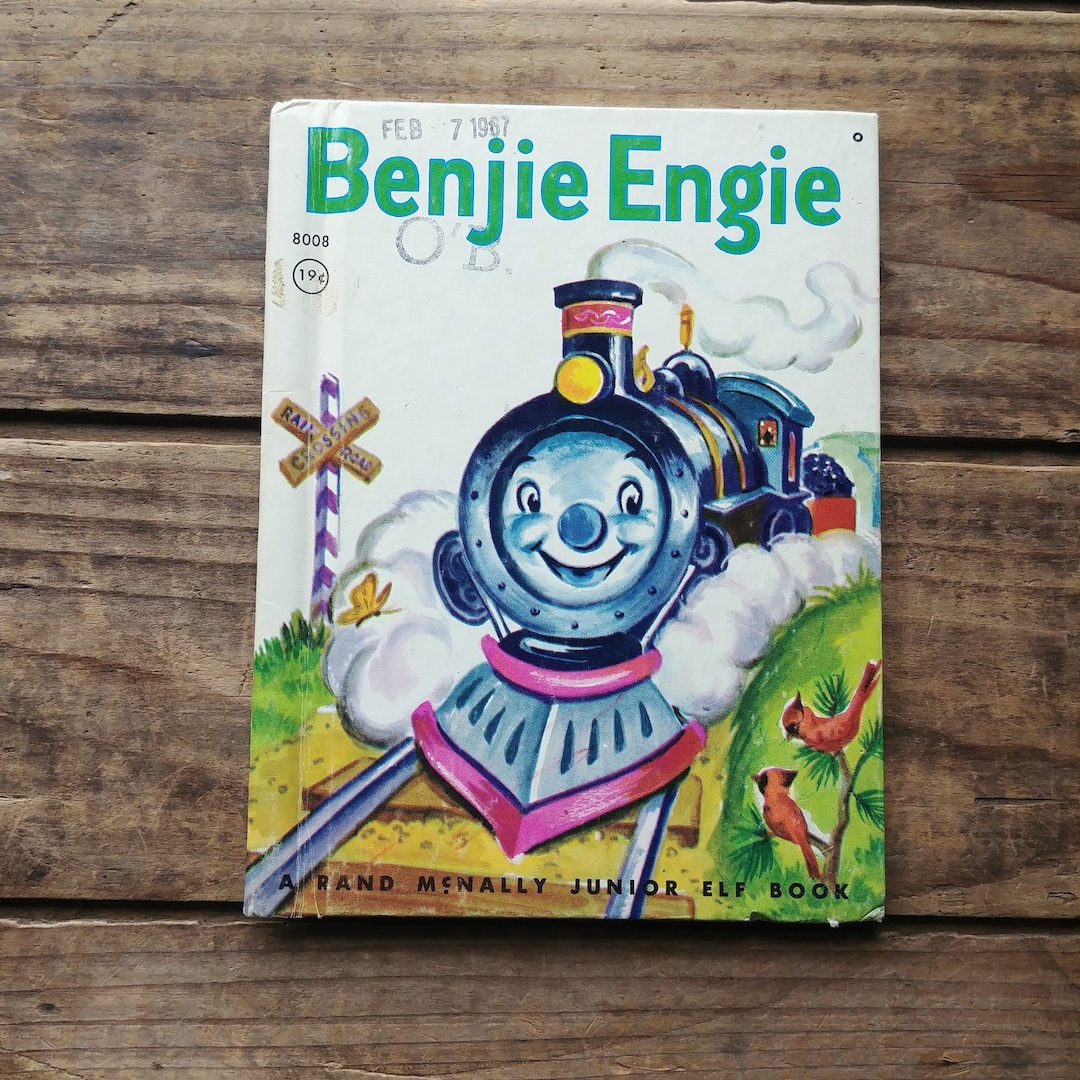 Benjie Engie, A Vintage Rand Mcnally Junior Elf Book, by Louise ...