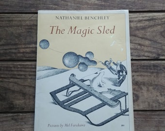The Magic Sled, 1977, Nathaniel Benchley, Mel Furukawa, Vintage Kids ...