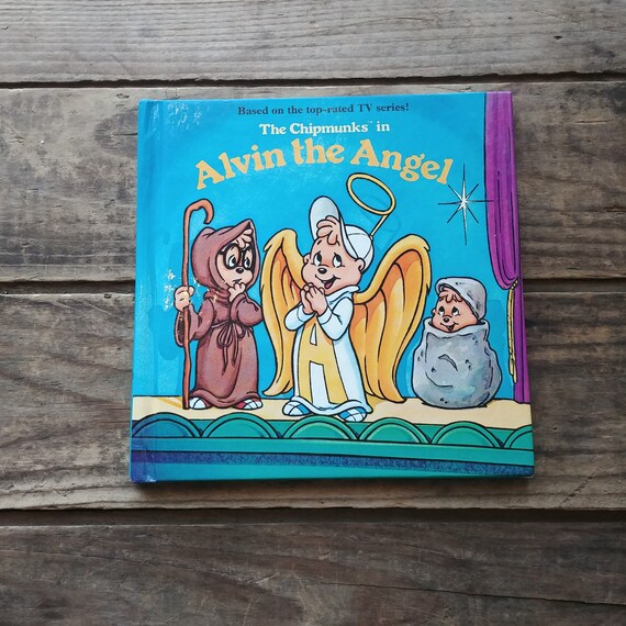The Chipmunks in Alvin the Angel Book for Kids | Etsy