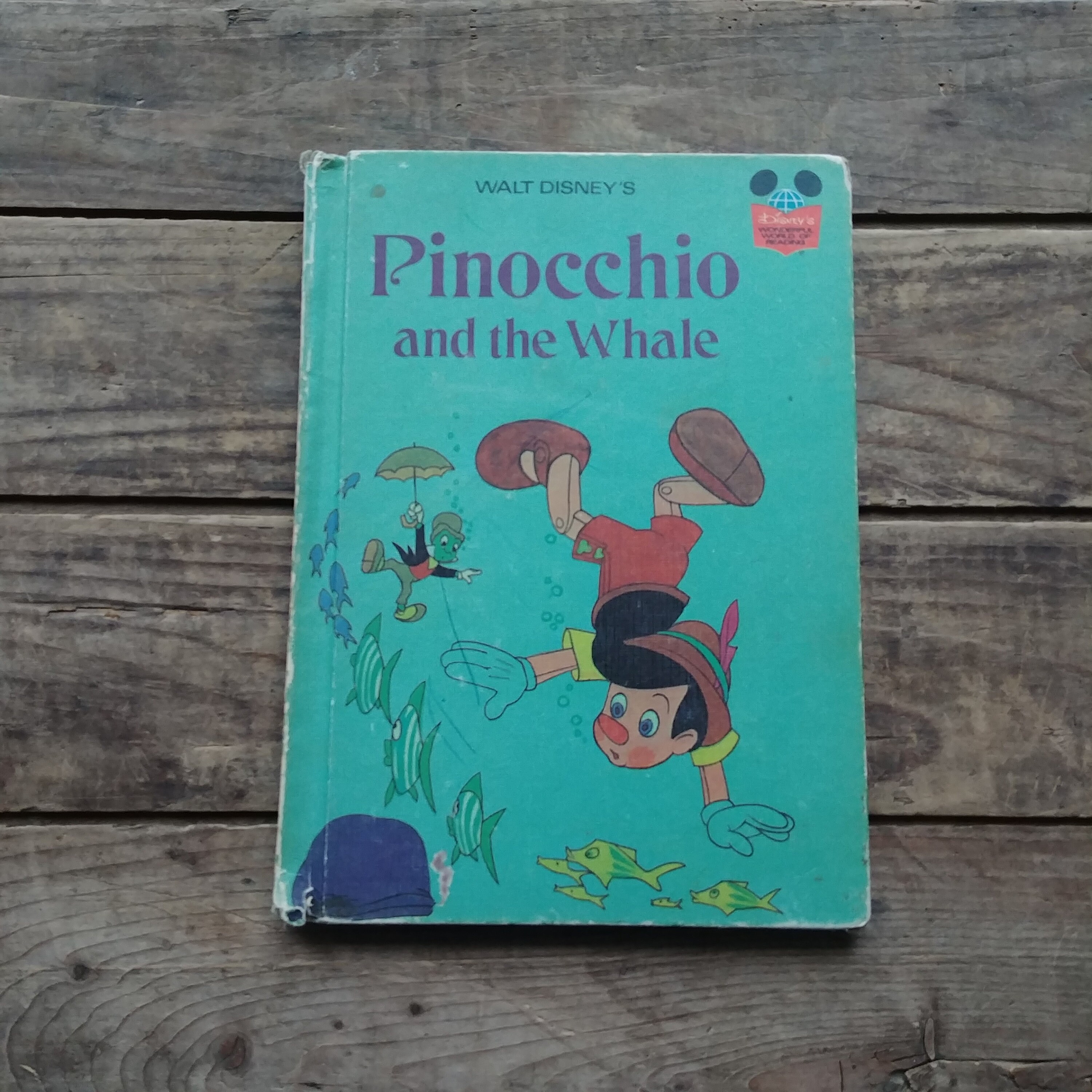 Pinocchio Whale Book