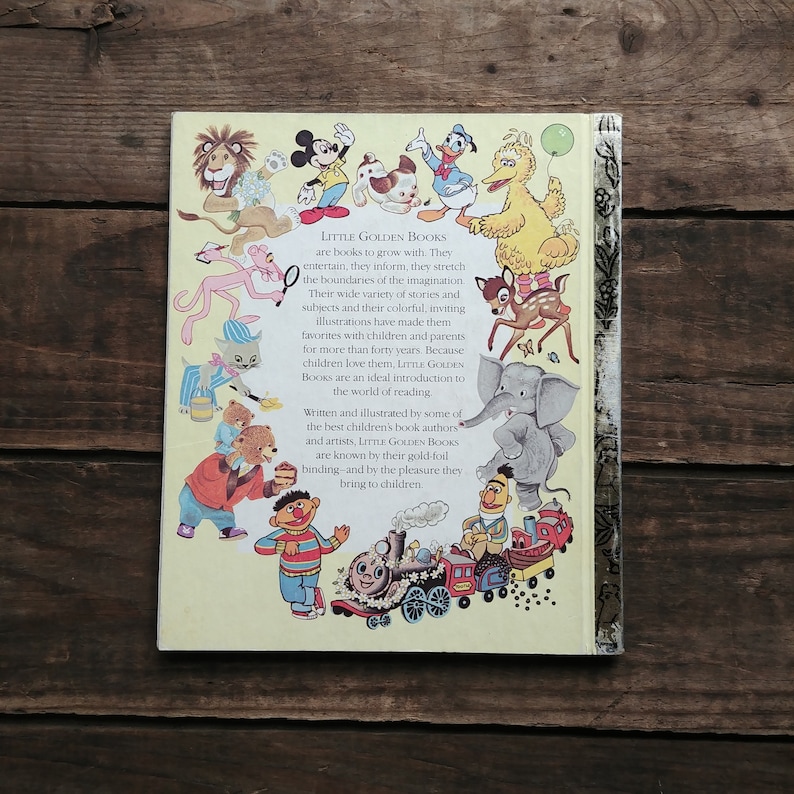 Tootle vintage little golden book train engine story for | Etsy