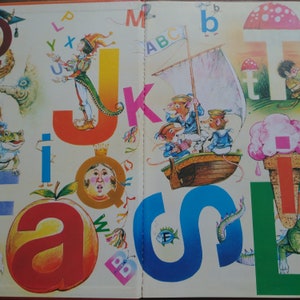 An Amazing Alphabet, Children's Book by John Patience - Etsy