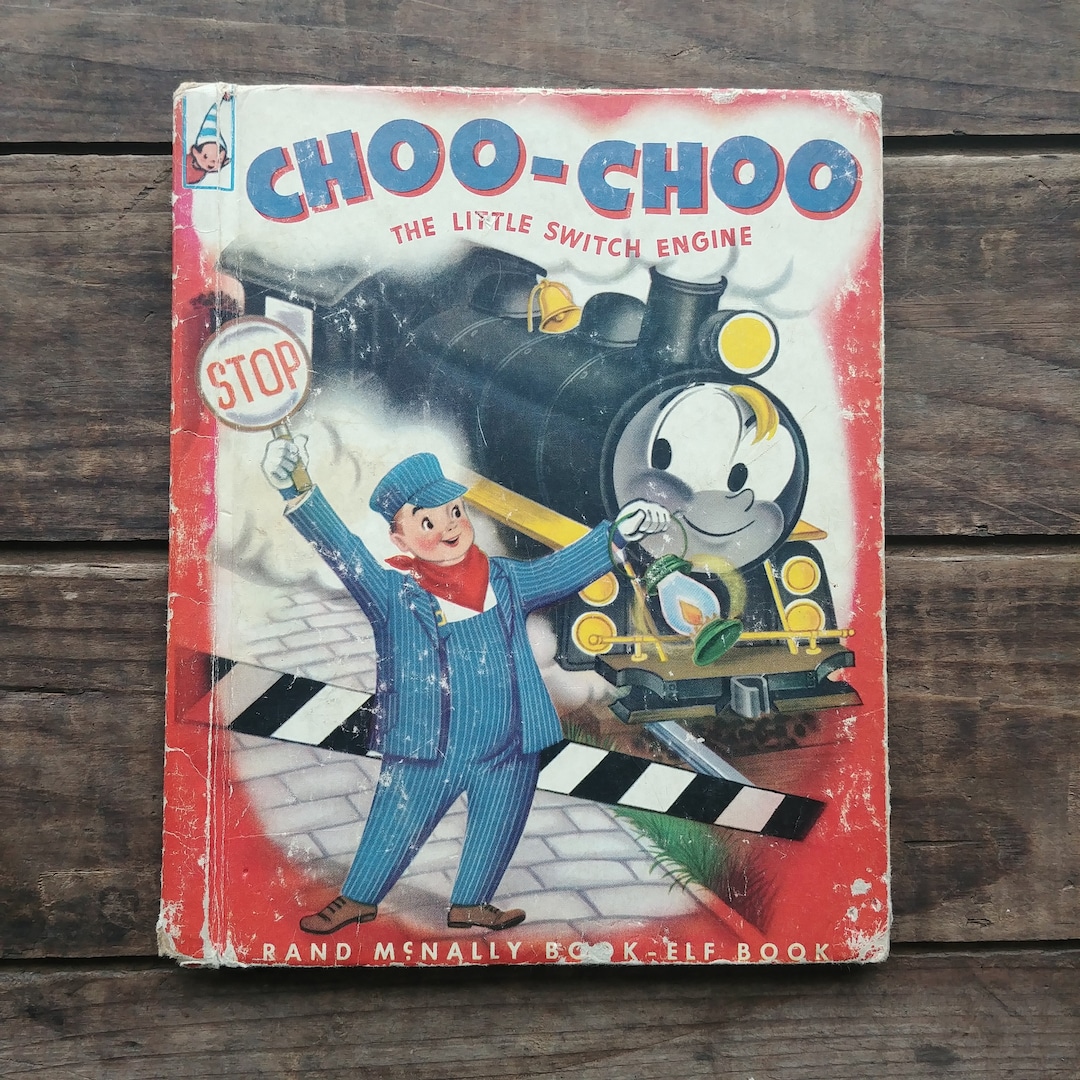 Choo Choo the Little Switch Engine, Vintage Children's Book About ...