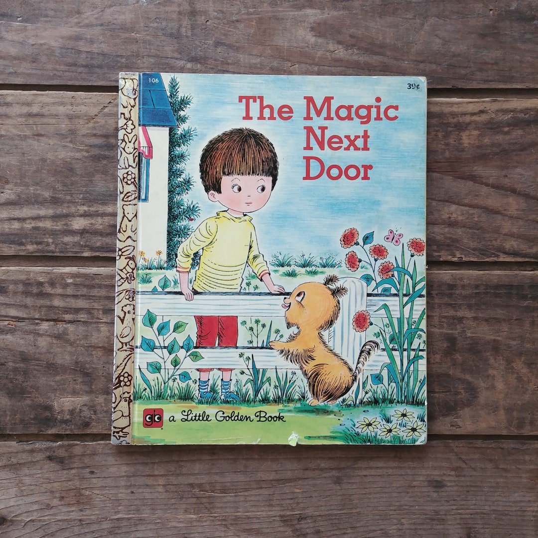 The Magic Next Door, Little Golden Book , Vintage 1970s - Etsy