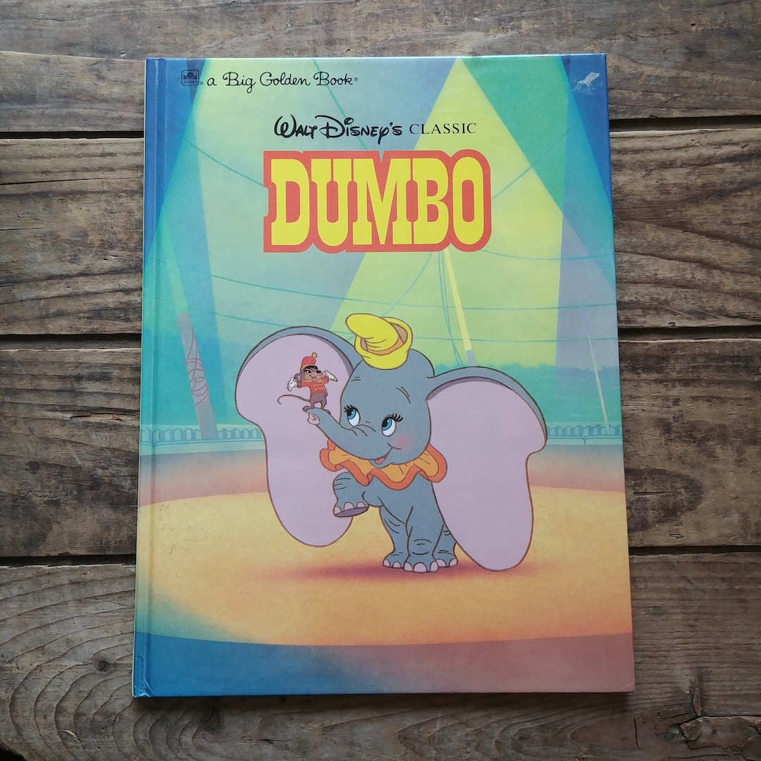 Dumbo, Kid's Book, Vintage Golden Books, Walt Disney's, Children's ...