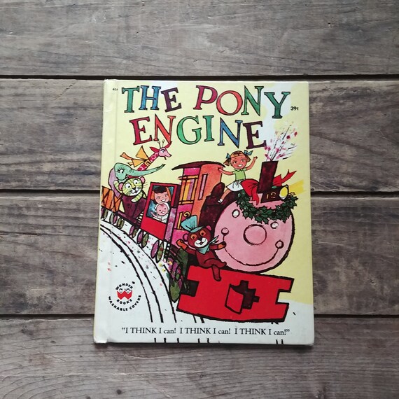 The Pony Engine Vintage Wonder Books - Etsy