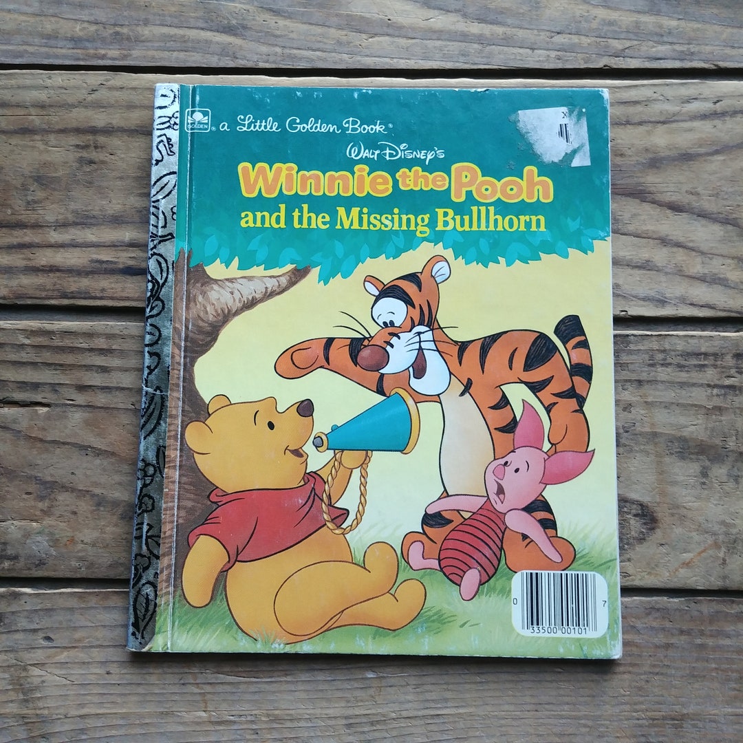 Winnie the Pooh and the Missing Bullhorn, a Little Golden Book - Etsy