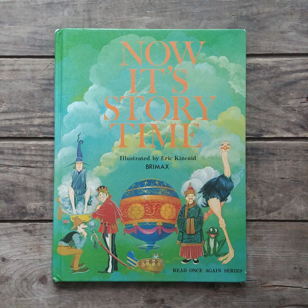 Now It's Story Time, Vintage Children's Book of Stories, Brimax - Etsy