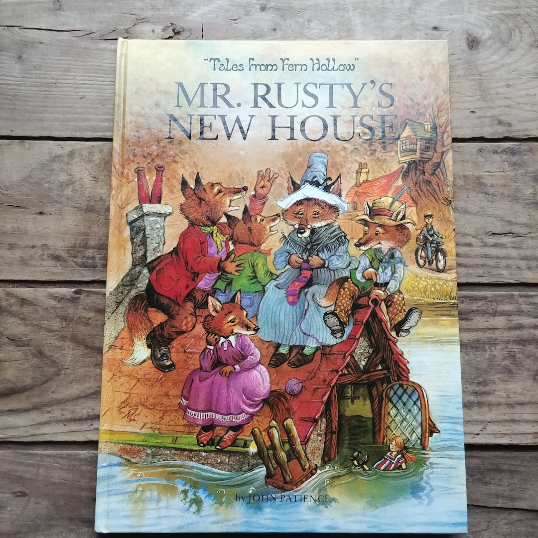 Mr. Rusty's New House, A Children's Book, Tales From Fern Hollow - Etsy