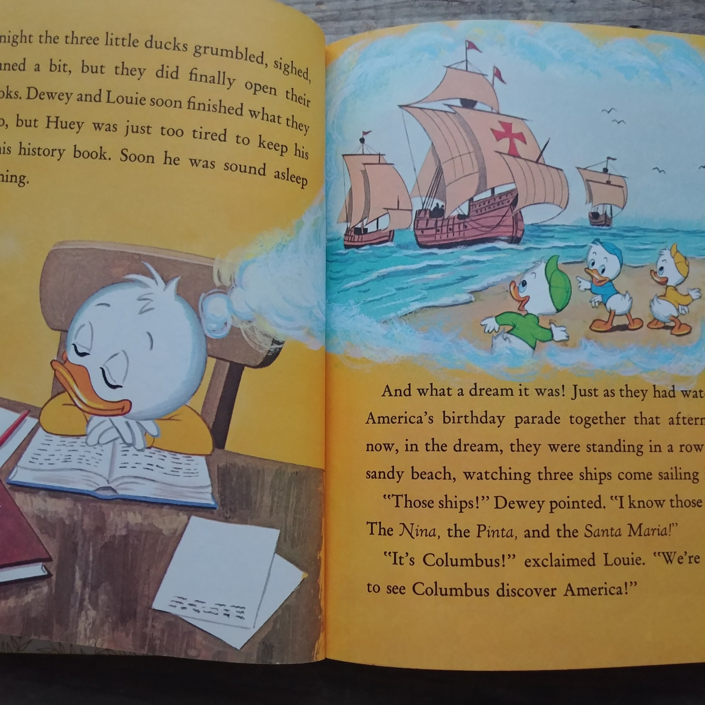Donald Duck in America on Parade Vintage Little Golden Book - Etsy