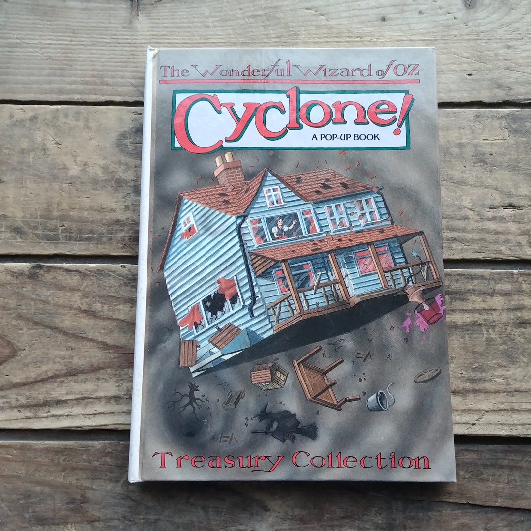The Cyclone, Wizard of Oz Pop up Book - Etsy