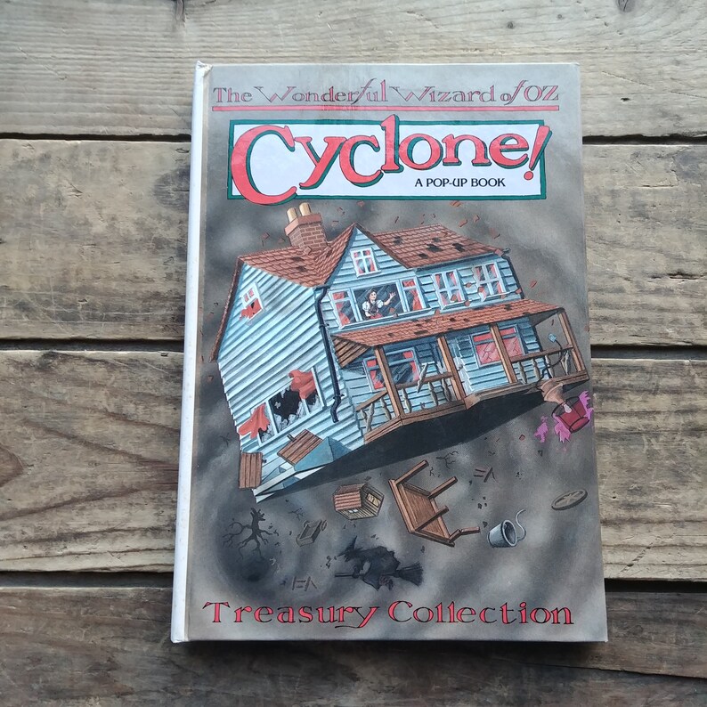 The Cyclone Wizard of Oz Pop up Book - Etsy