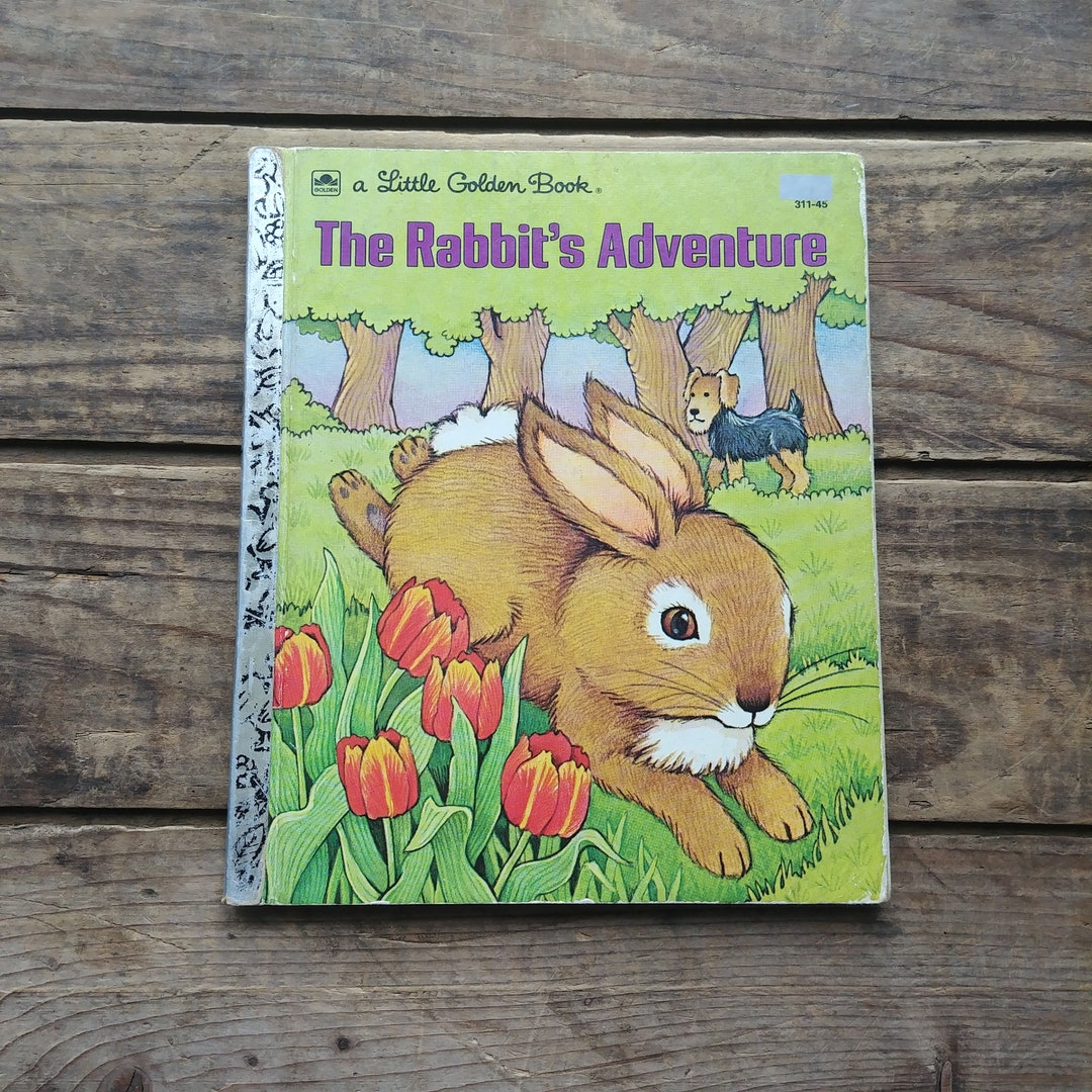 The Rabbit's Adventure, Little Golden Book, Vintage Kids Books - Etsy