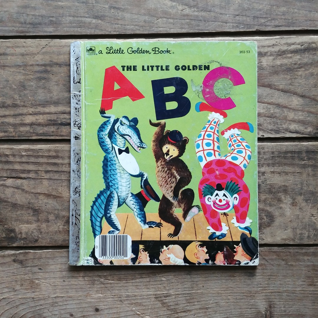 The Little Golden ABC, Vintage Book for Children 1979 - Etsy