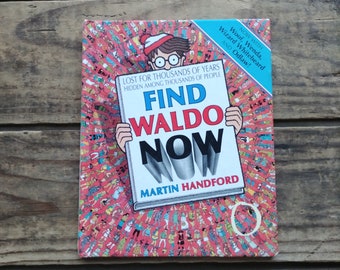 Find Waldo Book - Etsy