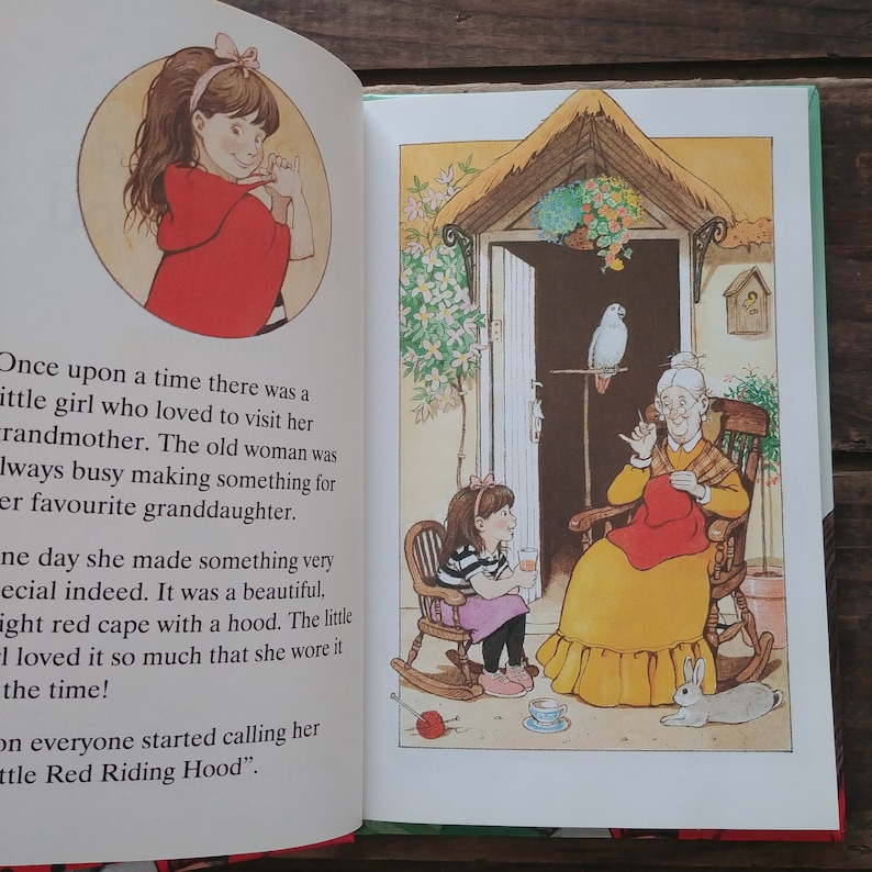 Little Red Riding Hood Vintage Ladybird Book Favorite Tales - Etsy