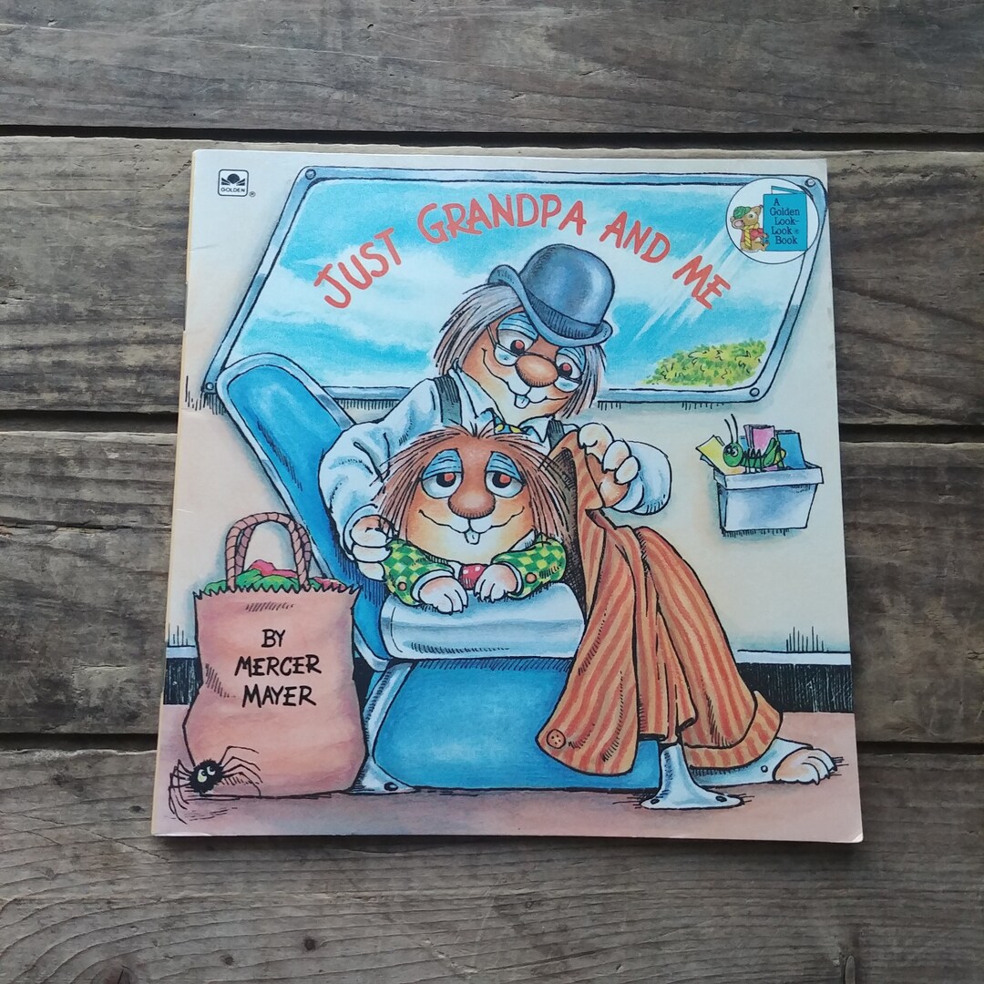 Just Grandpa and Me, Kid's Book by Mercer Mayer - Etsy