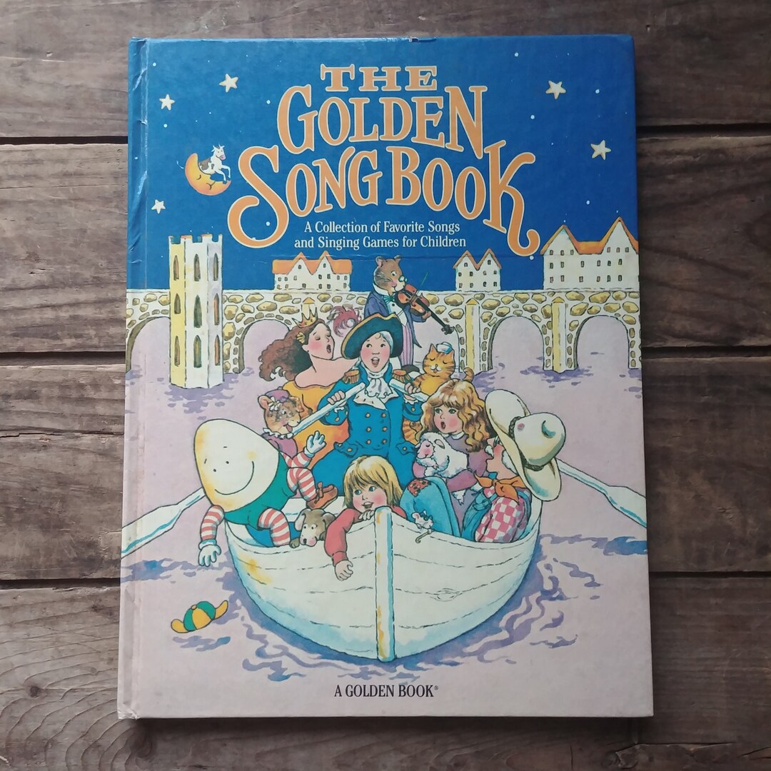 Golden Songbook, Vintage 1980s Books for Kids - Etsy