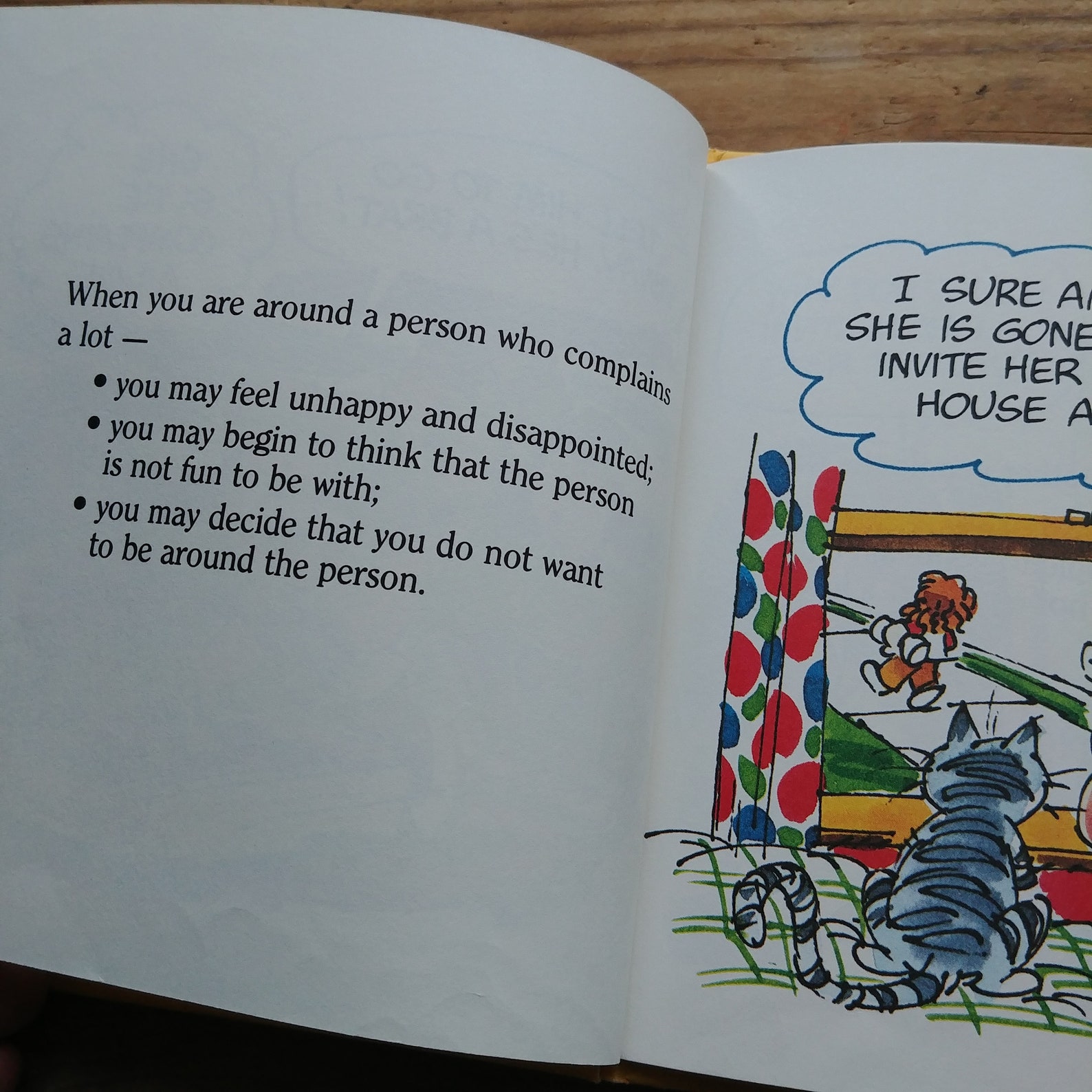 Let's Talk About Complaining, a Children's Book by Joy Berry Vintage ...