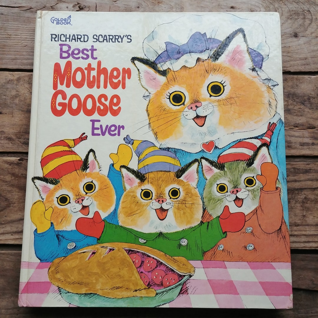 Richard Scarry's Best Mother Goose Ever, Children's Book - Etsy