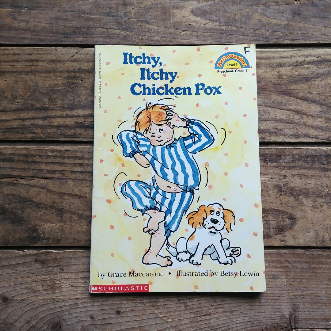 Itchy Itchy Chicken Pox, a Children's Book, - Etsy