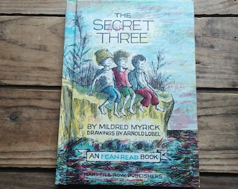 Vintage Children's Book Hardcover the Secret Three Mildred Myrick I Can ...