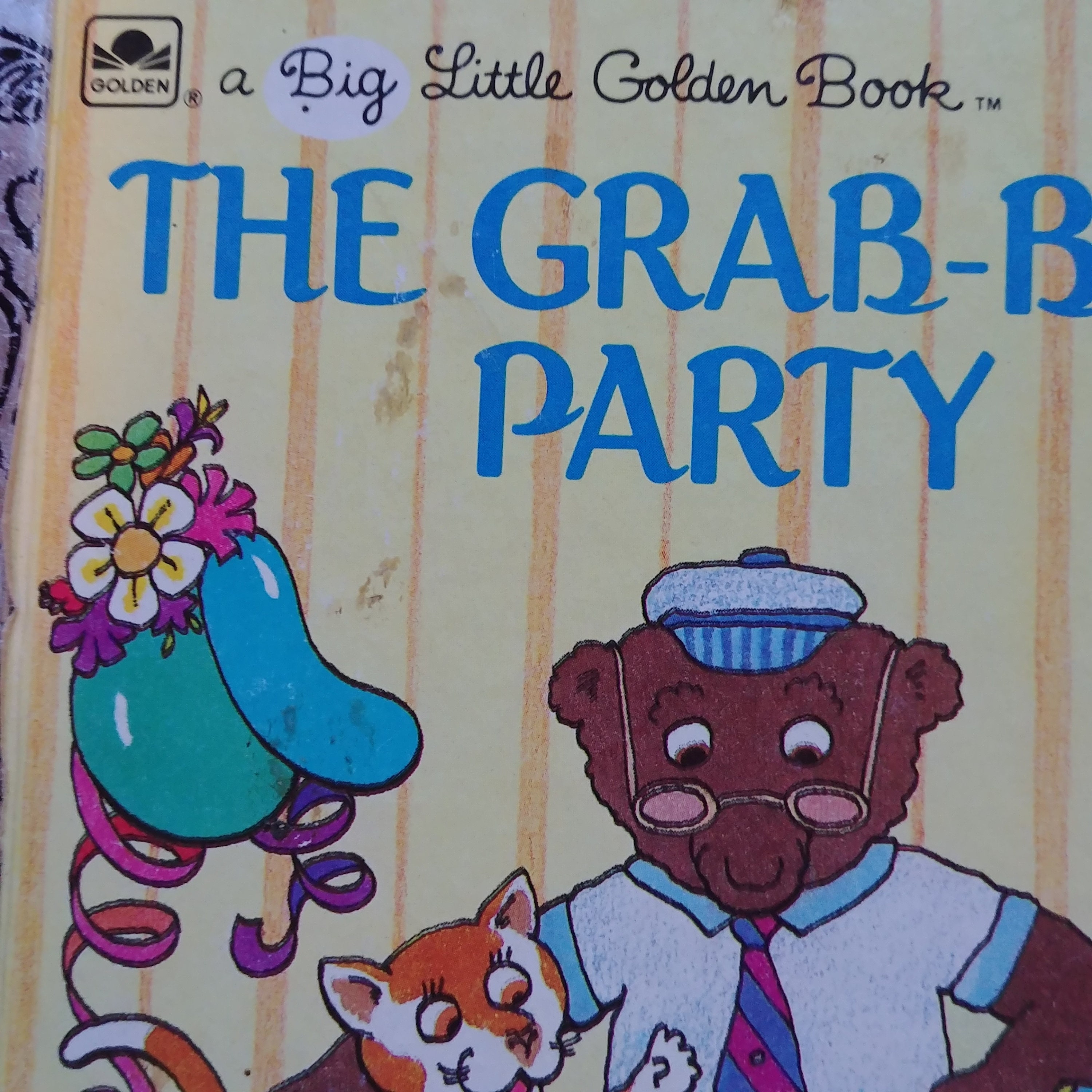 The Grab-bag Party a Big Little Golden Book Vintage 1986 - Etsy