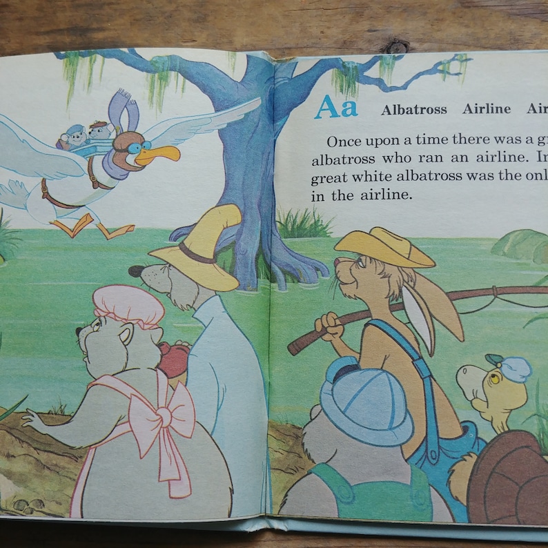 The Rescuers ABC, a Golden Tell a Tale Book - Etsy