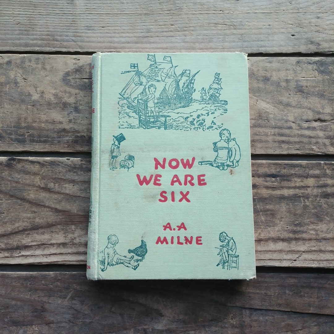 Now We Are Six, Poetry Book for Children by A.a.milne, Vintage ...