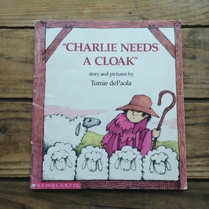 Charlie Needs a Cloak, a Children's Book by Tomie Depaola, - Etsy