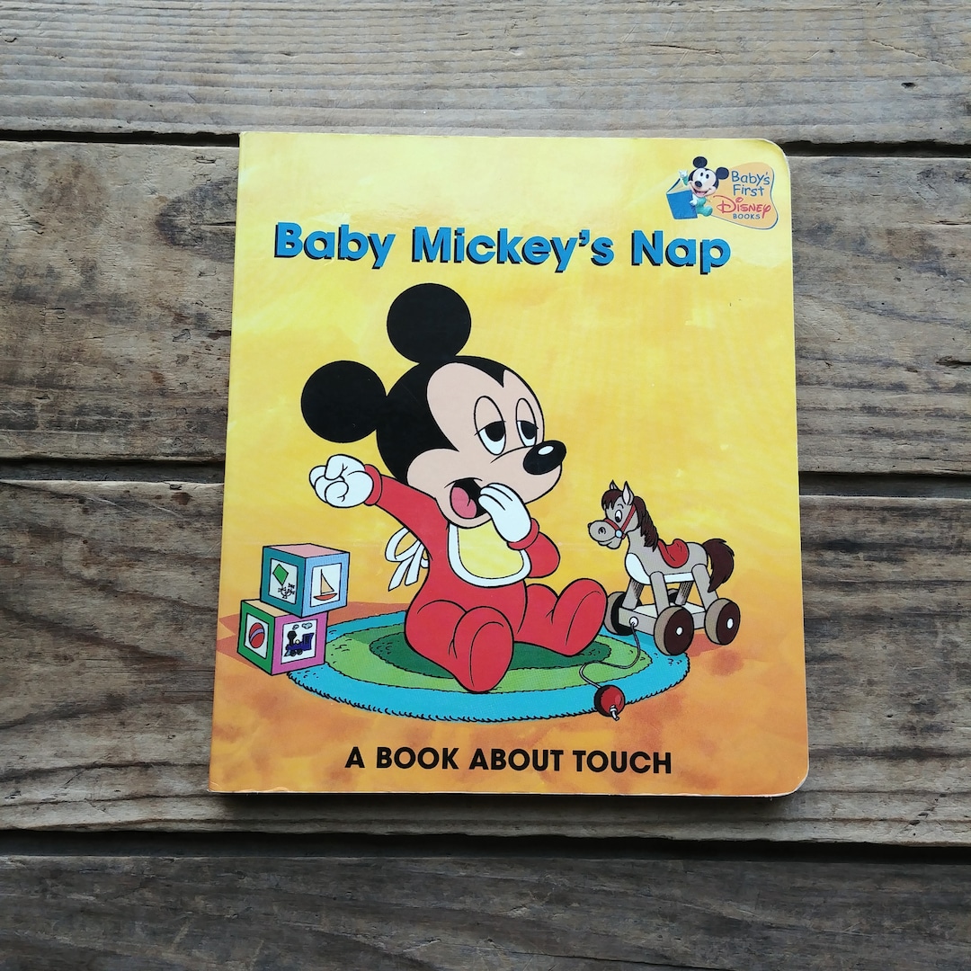 Baby Mickey's Nap, A Book About Touch, Baby's First Disney, Board Books ...