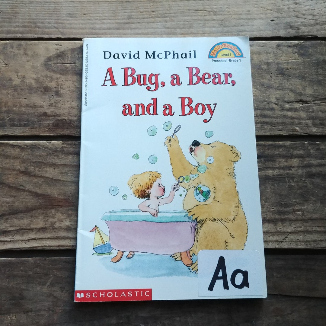 A Bug, A Bear, and a Boy, Children's Book by David Mcphail, Hello ...
