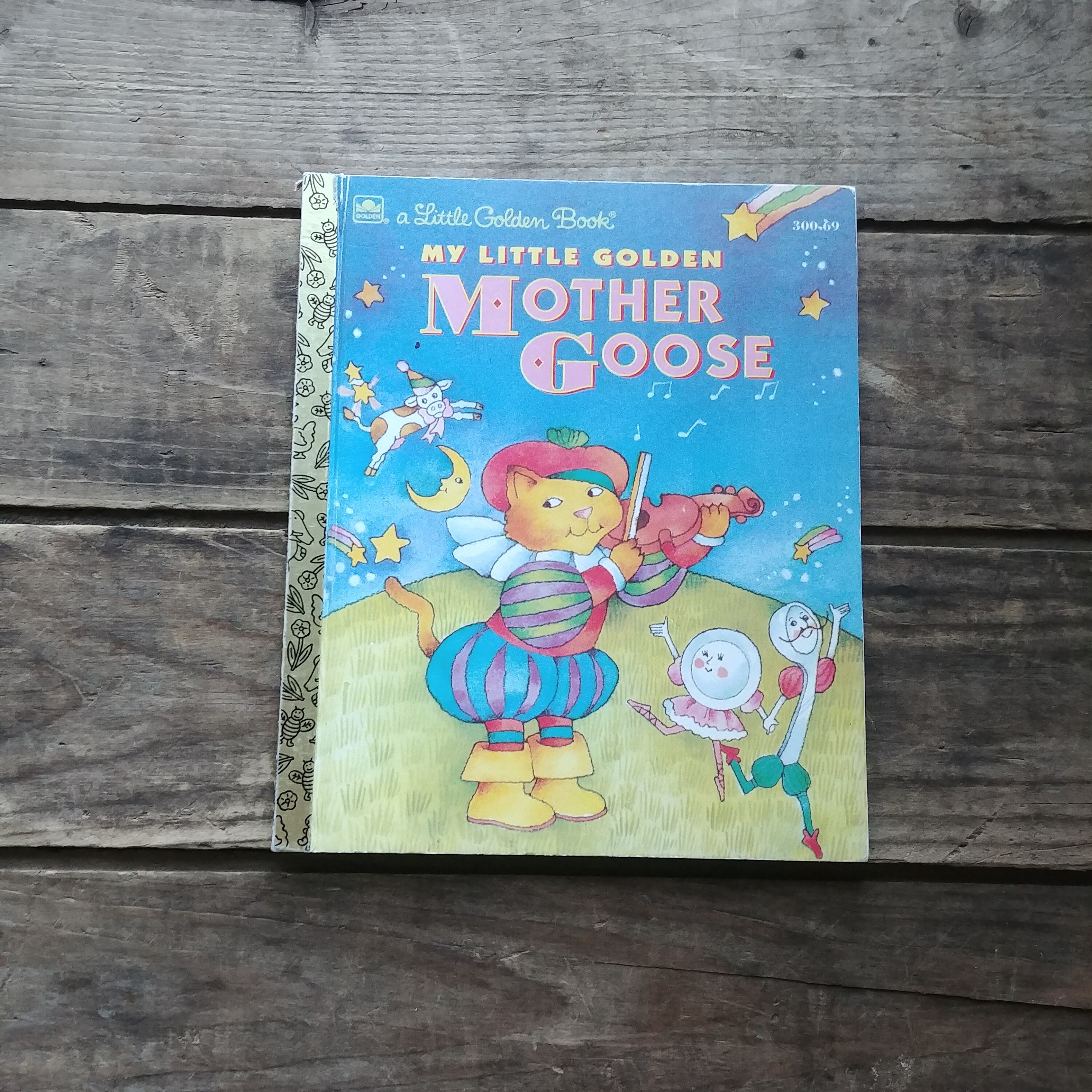 My Little Golden Mother Goose childrens book vintage 1990s | Etsy