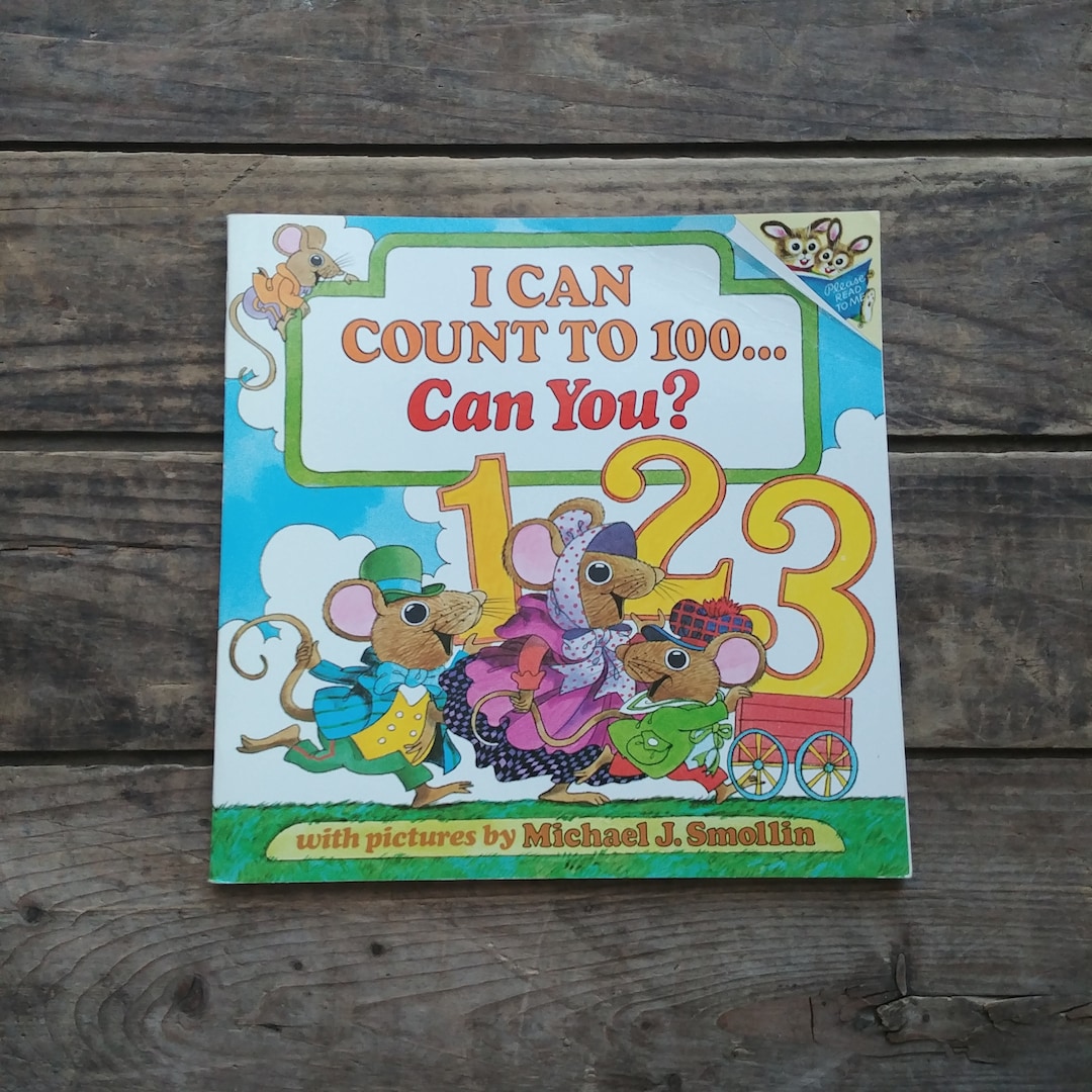 I Can Count to 100 Can You Kid's Paperback Book, - Etsy