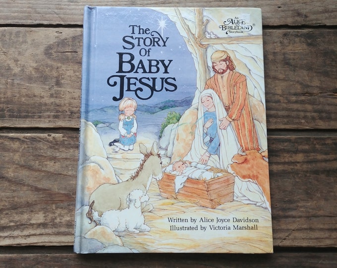 The Story of Baby Jesus, Alice in Bibleland Book for Kids - Etsy