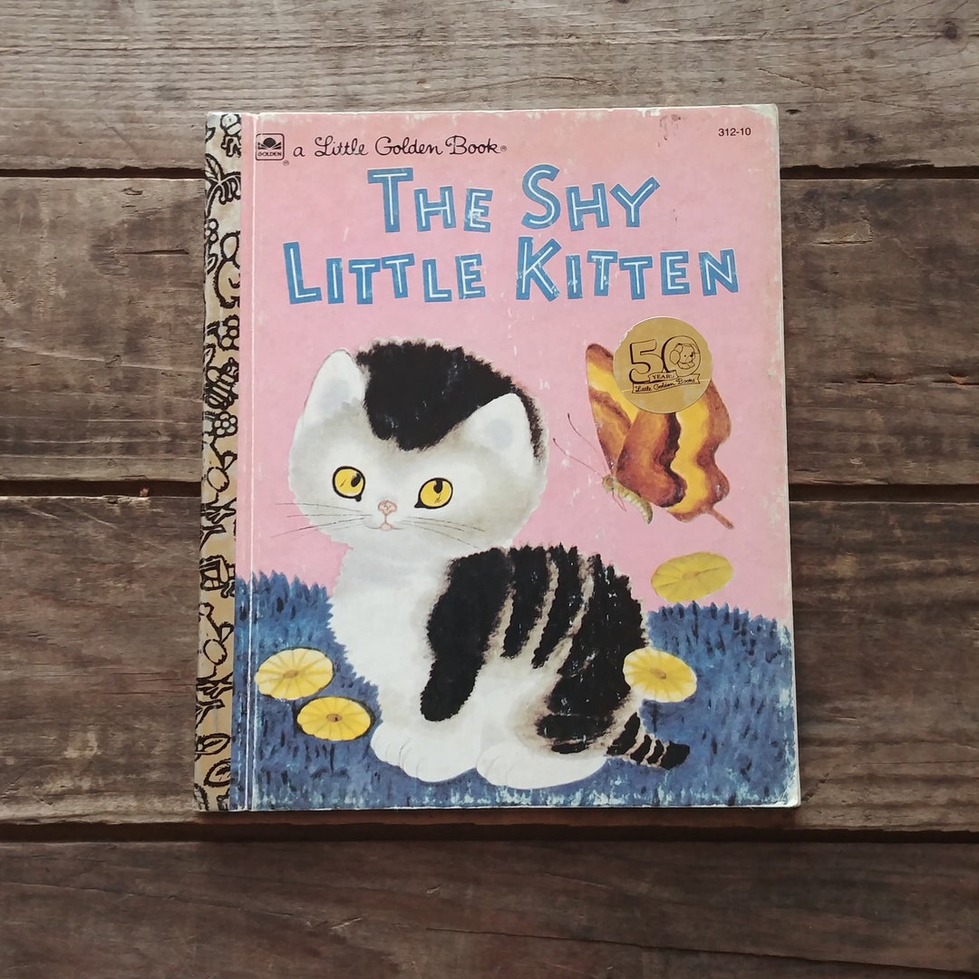 The Shy Little Kitten, Vintage Little Golden Book, 1992, 50th ...