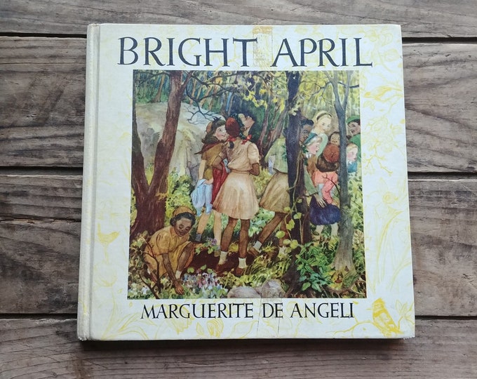Bright April, A Children's Book by Marguerite De Angeli - Etsy
