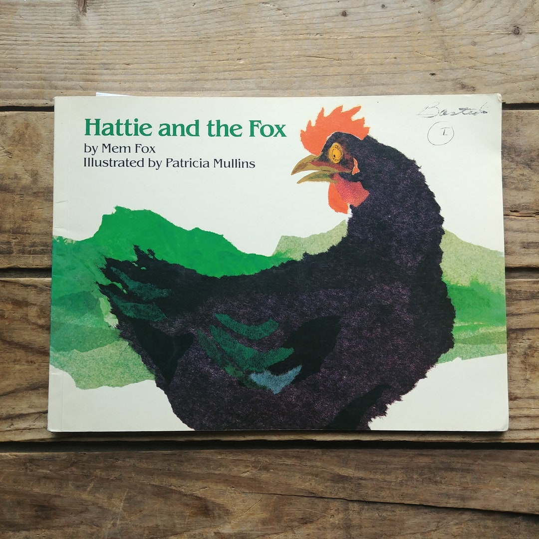 Hattie and the Fox, Vintage Children's Book by Mem Fox - Etsy