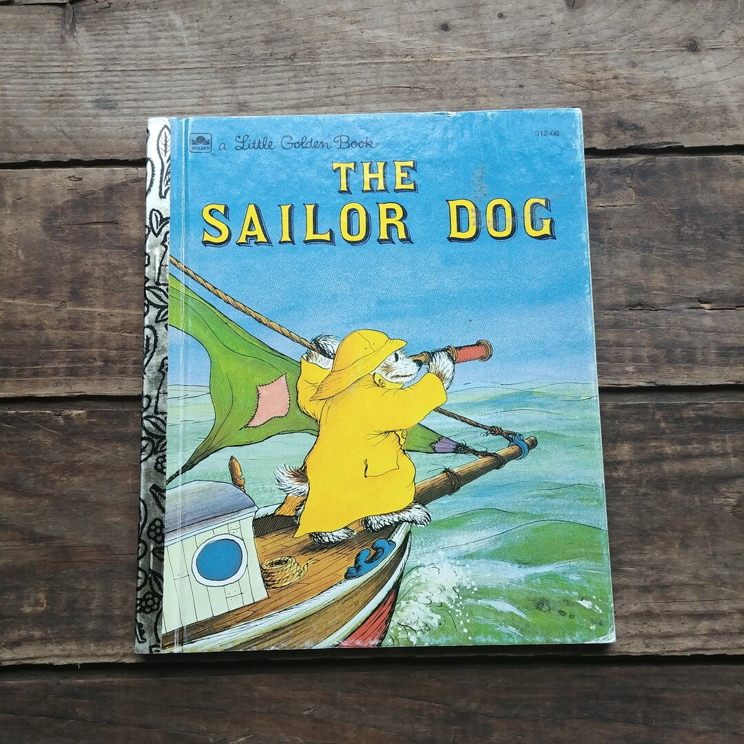 The Sailor Dog Vintage Little Golden Book by Margaret Wise - Etsy