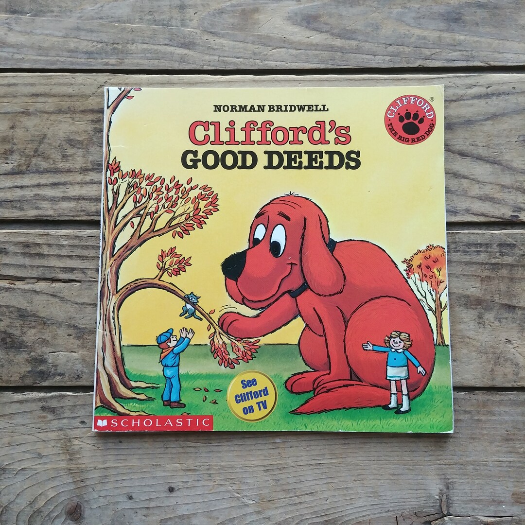 Clifford's Good Deeds, Children's Book - Etsy
