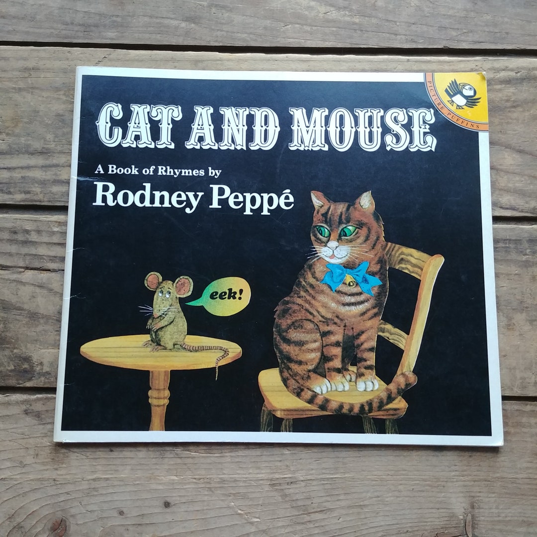Cat and Mouse, A Book of Rhymes by Rodney Peppe - Etsy