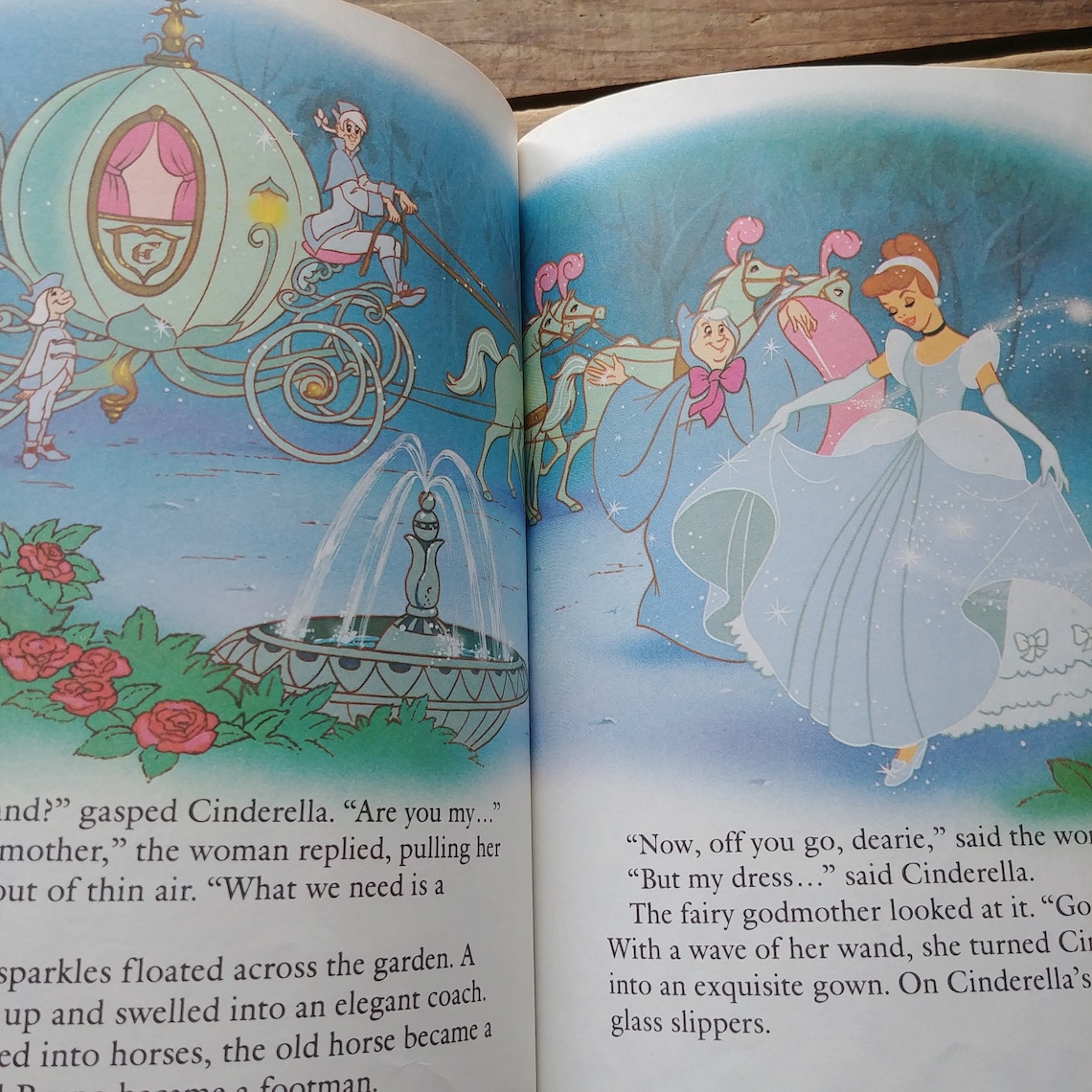 Cinderella Vintage Little Golden Book 1995 Walt - Etsy