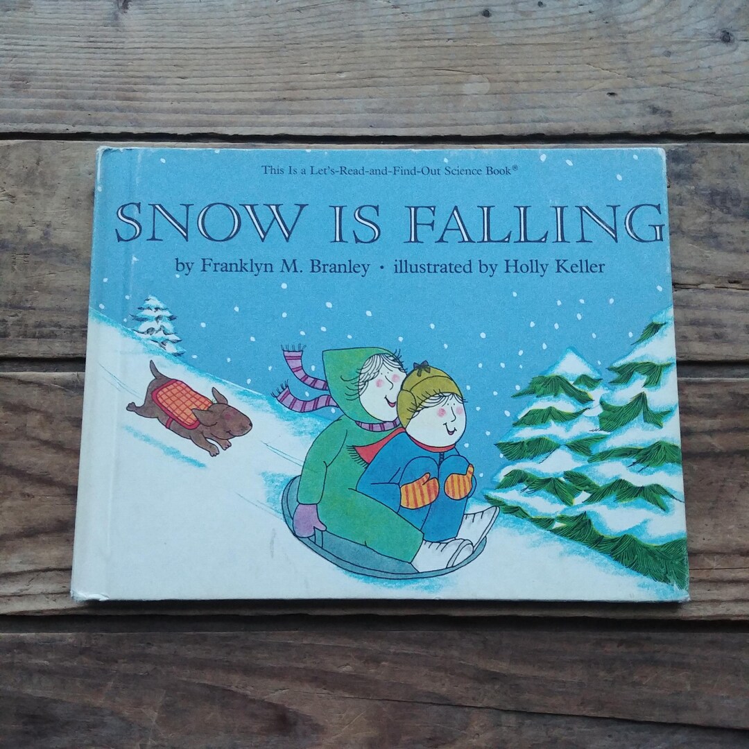 Snow is Falling, a Children's Book by Franklyn M. Branley - Etsy
