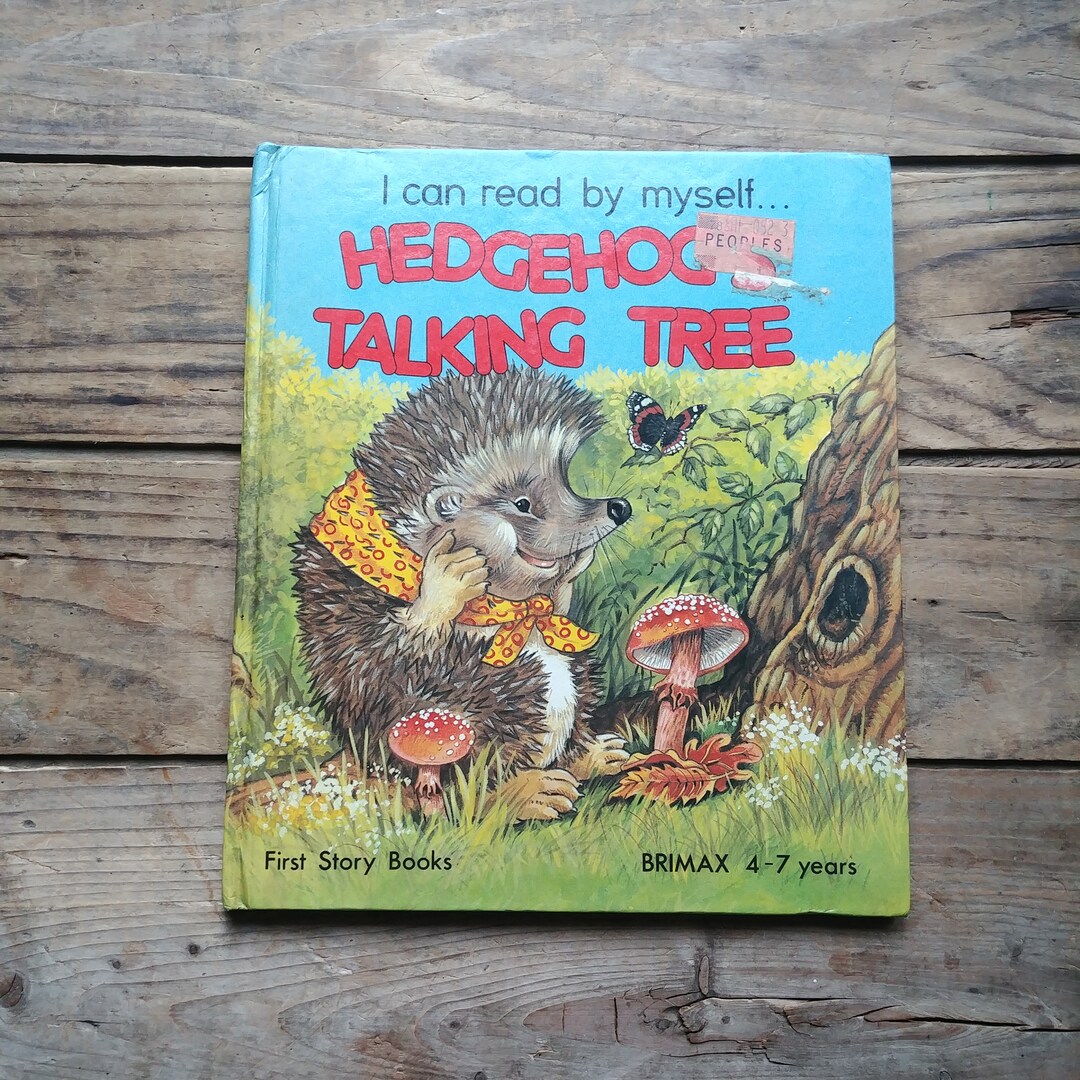 Hedgehog's Talking Tree, a Brimax I Can Read by Myself Book, Vintage 1980s, Lucy Kincaid and ...