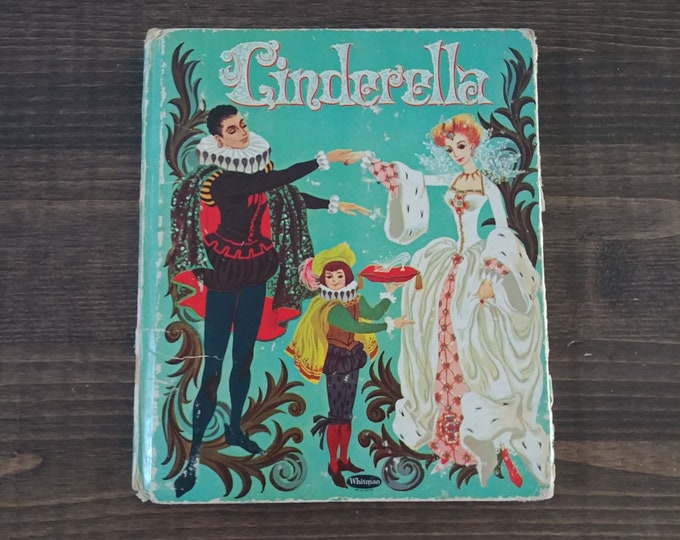 Cinderella, Tip Top Tales Book, Vintage 1960s - Etsy