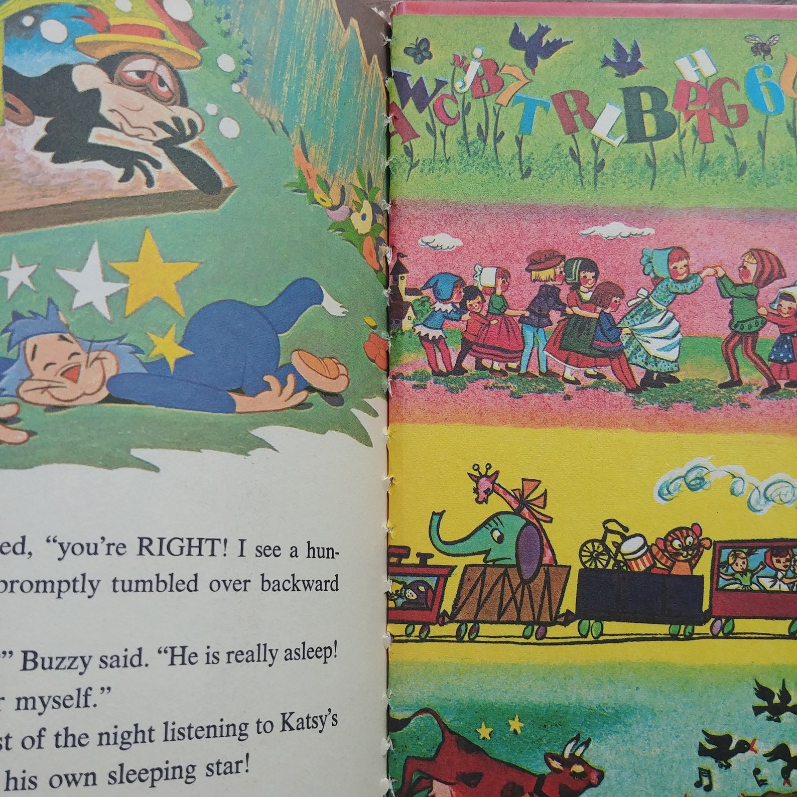 Buzzy the Funny Crow Vintage Wonder Books Harvey Cartoon - Etsy