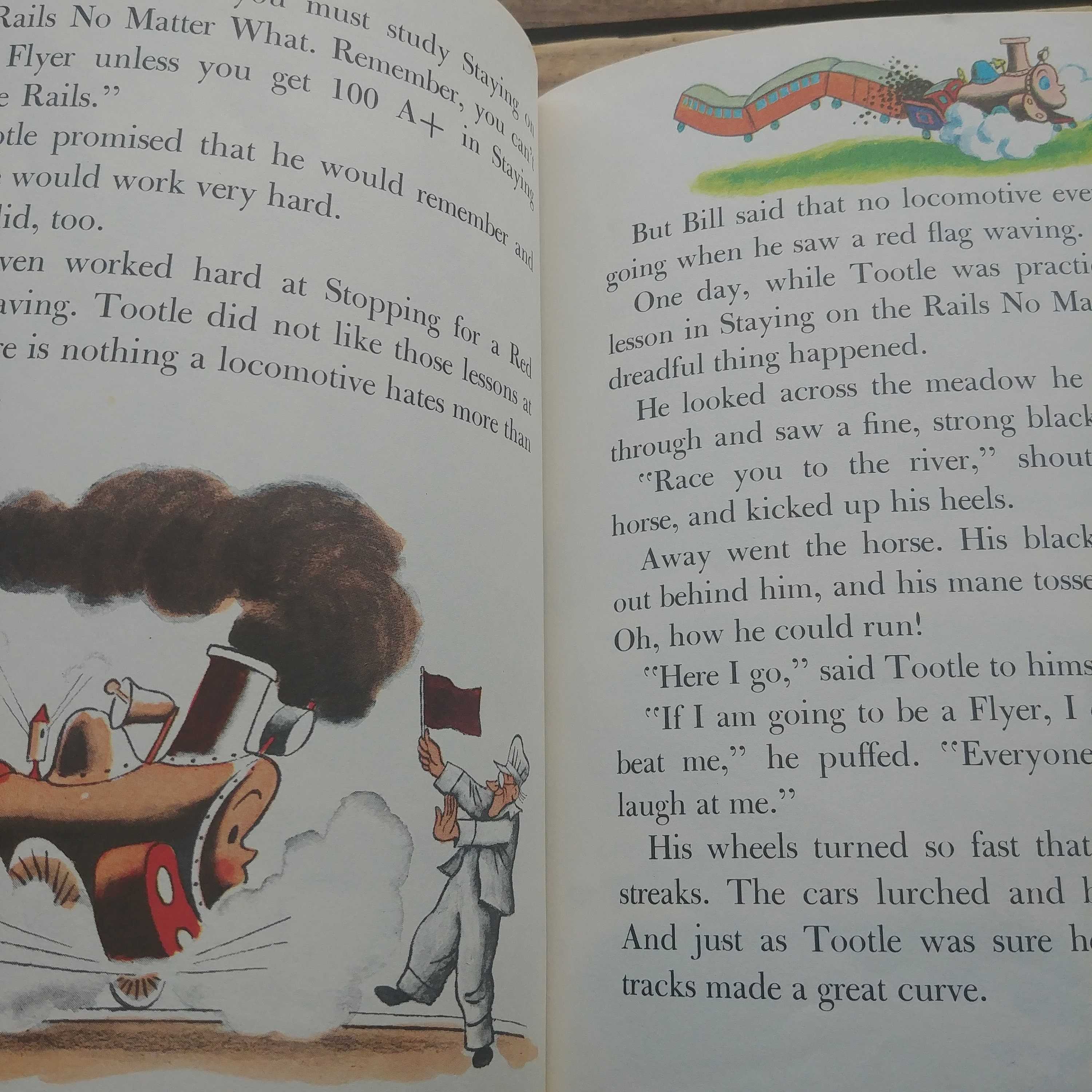 Tootle Vintage Little Golden Book Train Engine Story for | Etsy