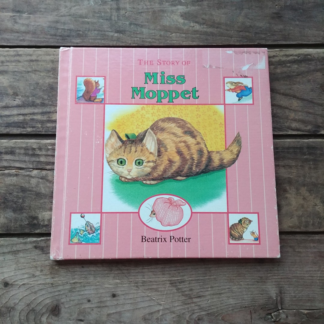 The Story of Miss Moppet, Vintage Beatrix Potter Book, Cat Stories - Etsy