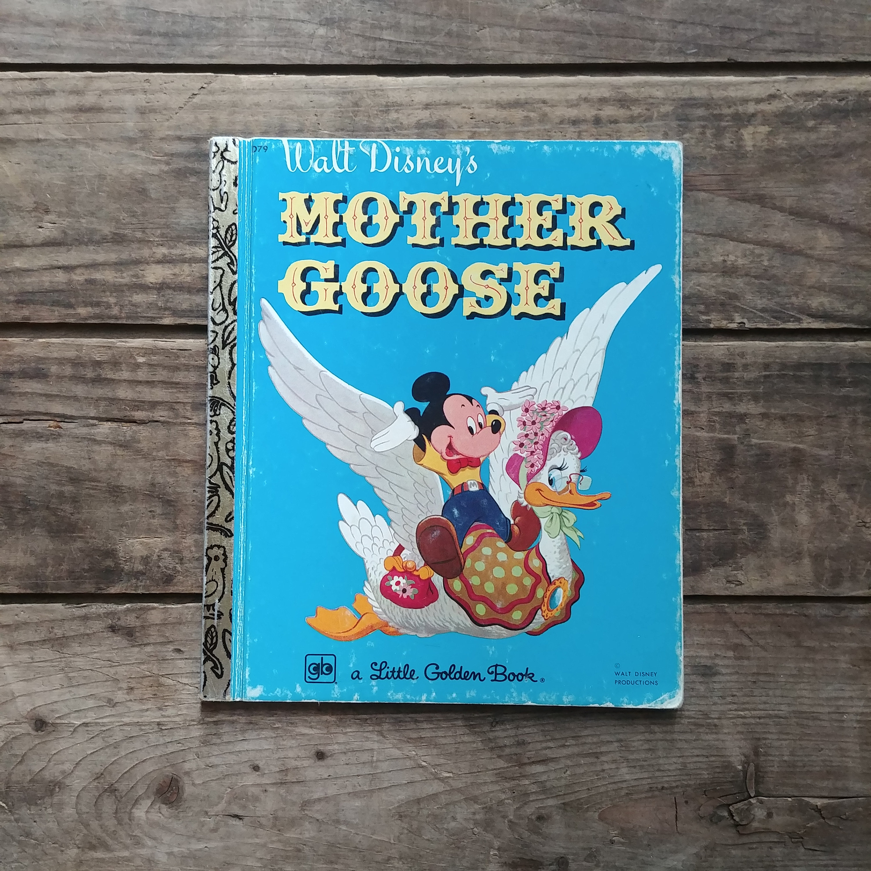 Walt Disney's Mother Goose Little Golden Book 1970s - Etsy