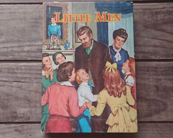 Vintage "little Men" Book by Louisa May Alcott, 1950s Hardcover Edition ...